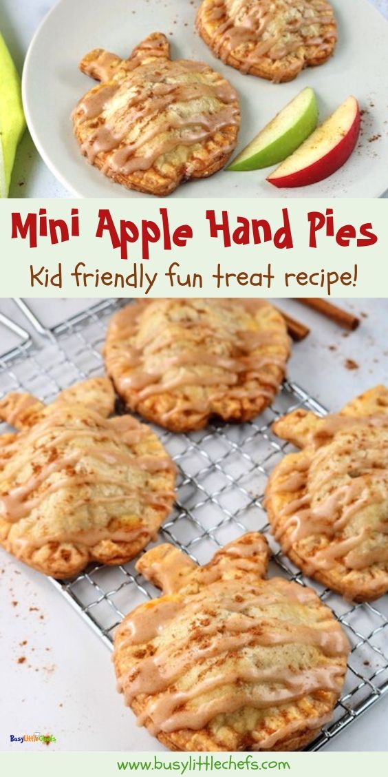 Mini Apple Hand Pies | Fun Dessert Recipe For Kids | Busy Little Chefs