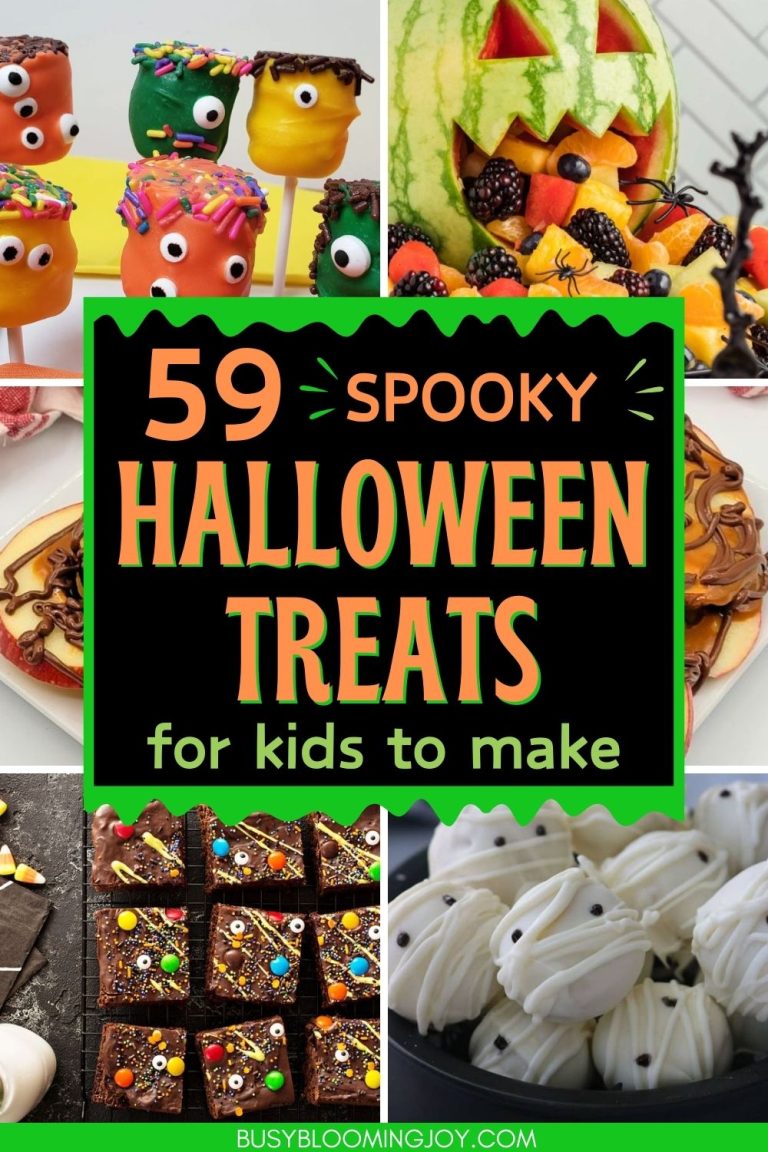 55 Easy Halloween Treats & Recipe Ideas For Kids