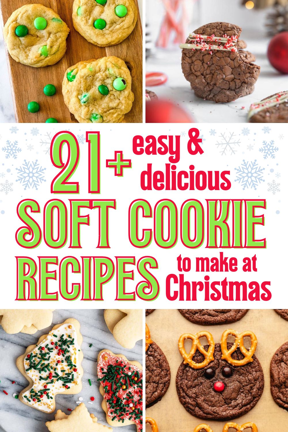 21+ Best Easy SOFT Christmas Cookie Recipes